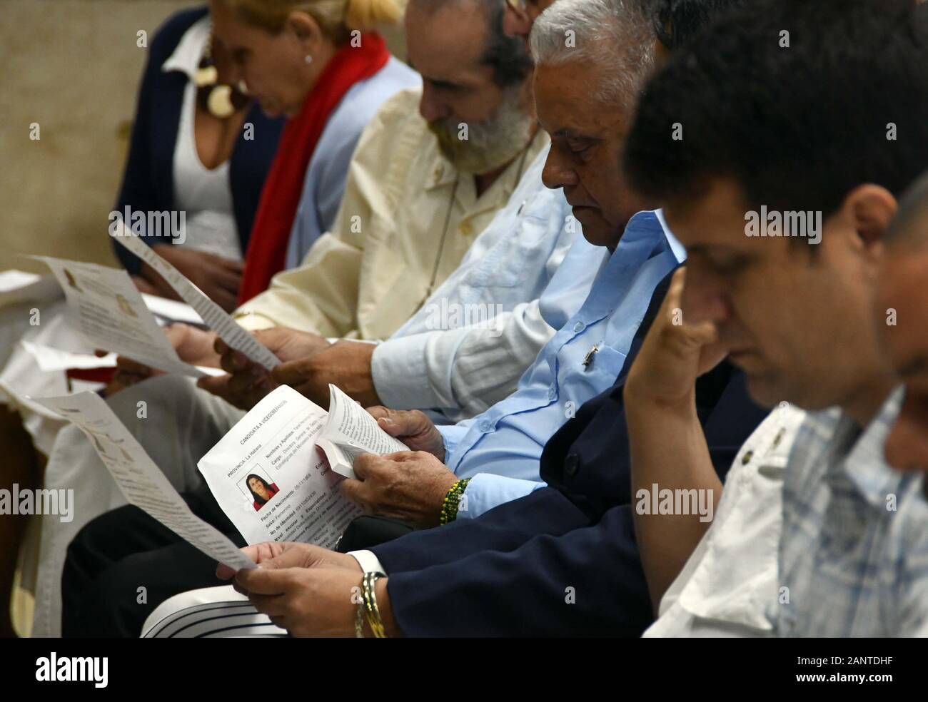 Delegates check hi-res stock photography and images - Alamy