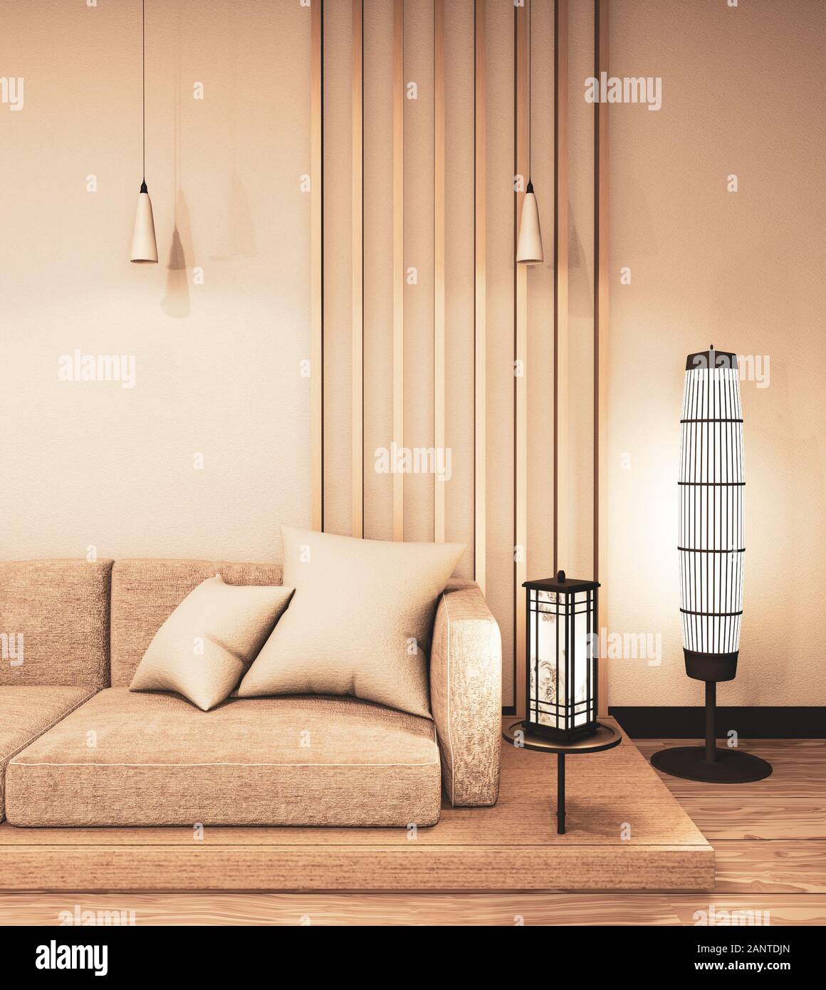 Chinese style Room interior. 3D rendering Stock Photo - Alamy