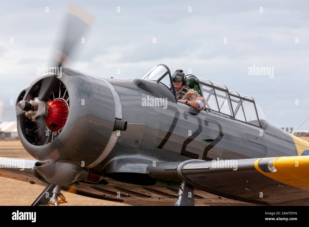 Commonwealth Aircraft Corporation CA-16 Wirraway VH-CAC an Australian ...