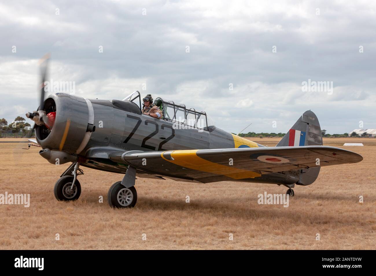 Commonwealth Aircraft Corporation CA-16 Wirraway VH-CAC an Australian ...
