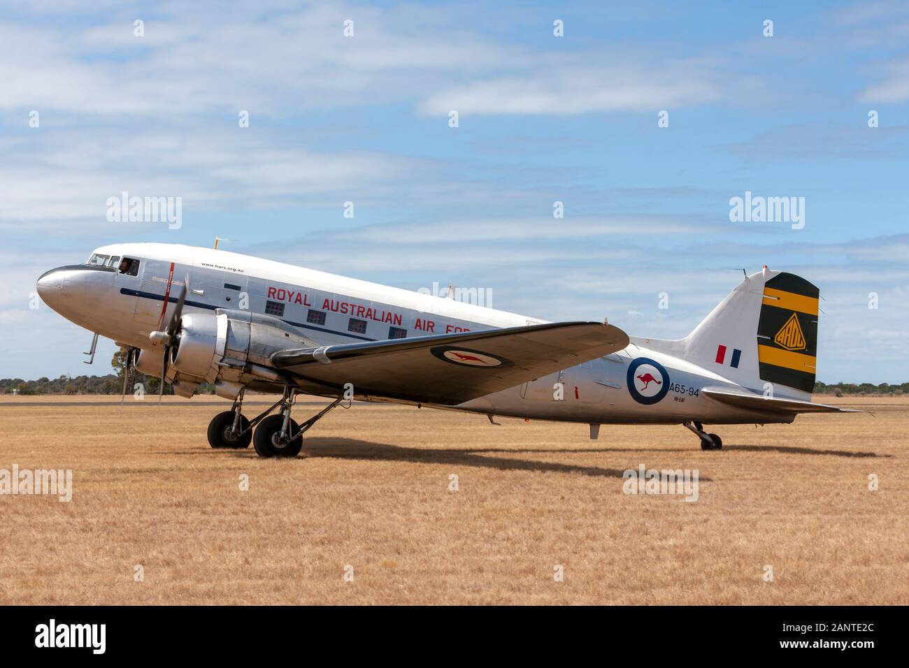 Former Royal Australian Air Force (RAAF) Douglas C-47B (DC-3) VH-EAF ...