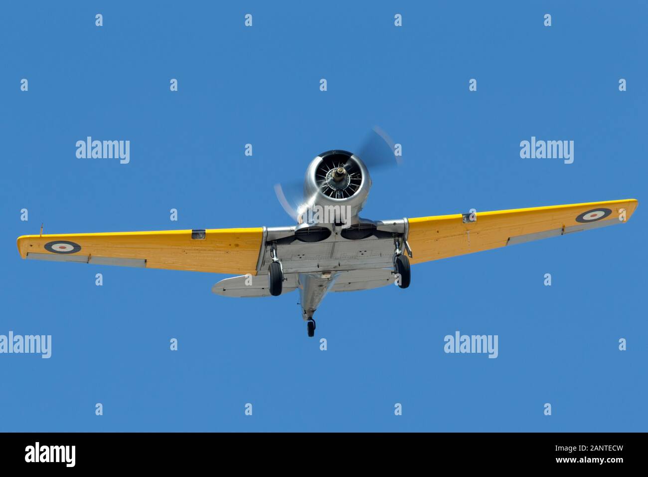 North American Aviation SNJ-4 VH-XSA single engine military training ...