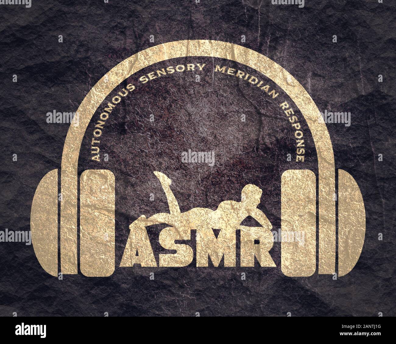 Acronym ASMR - Autonomous Sensory Meridian Response. Health care ...