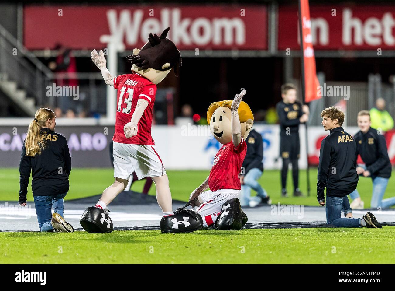 ALKMAAR - 18-01-2020, AFAS stadion. Dutch football, eredivisie, season ...