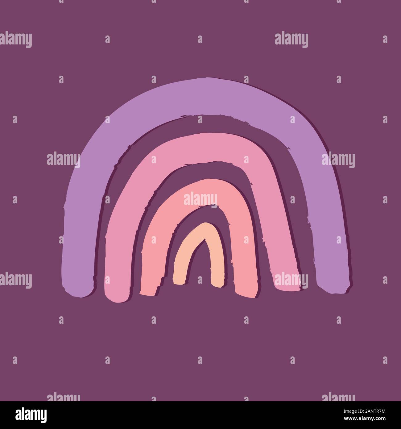 Rainbow aesthetic Stock Vector Images - Alamy