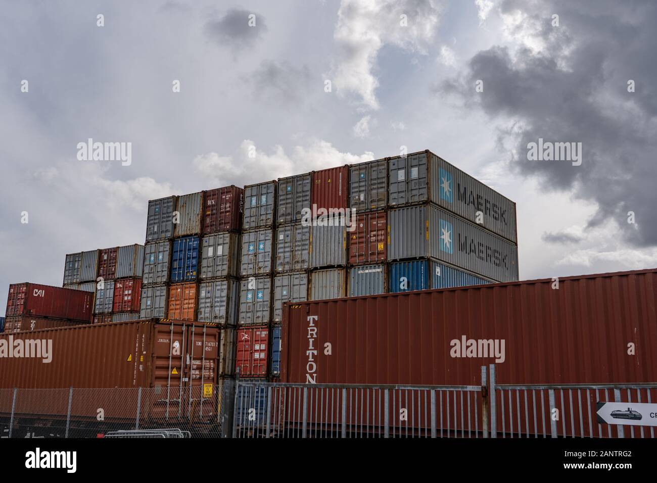 Stored containers hi-res stock photography and images - Alamy