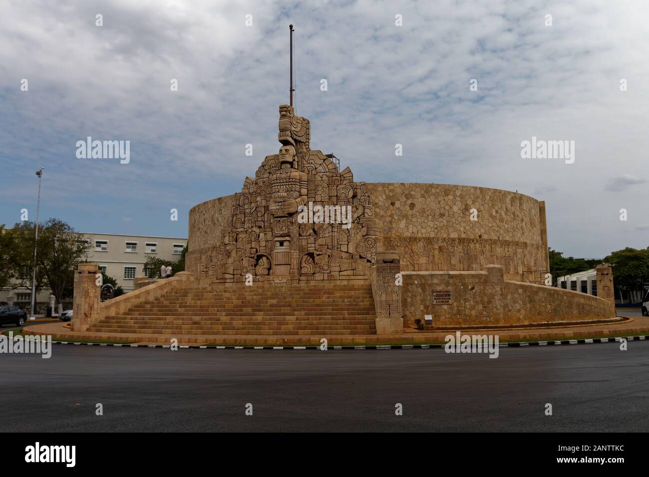 Merida, Monumento a Patria Stock Photo - Alamy