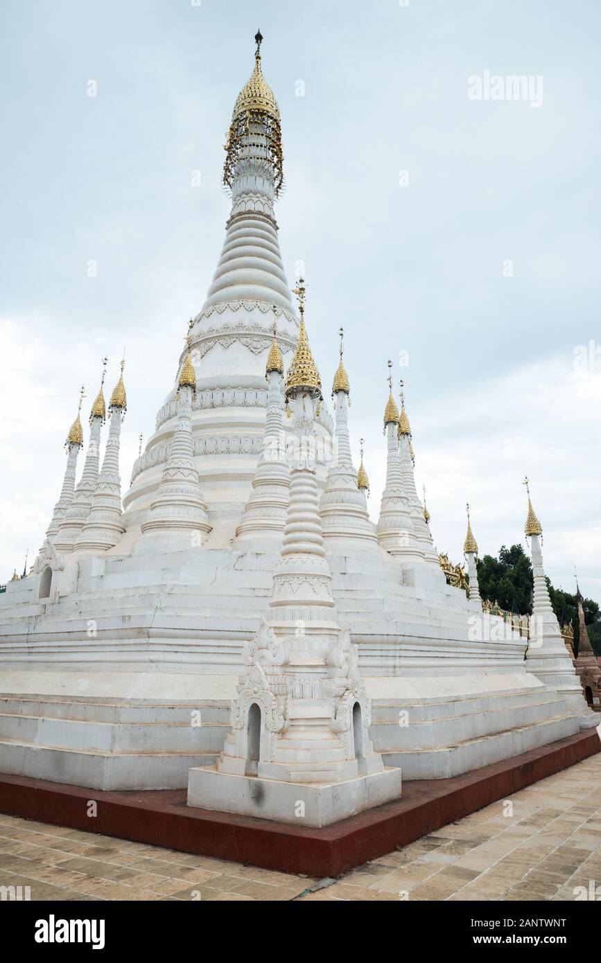 Kakku Pagodas, Shan State, Myanmar, Asia Stock Photo - Alamy