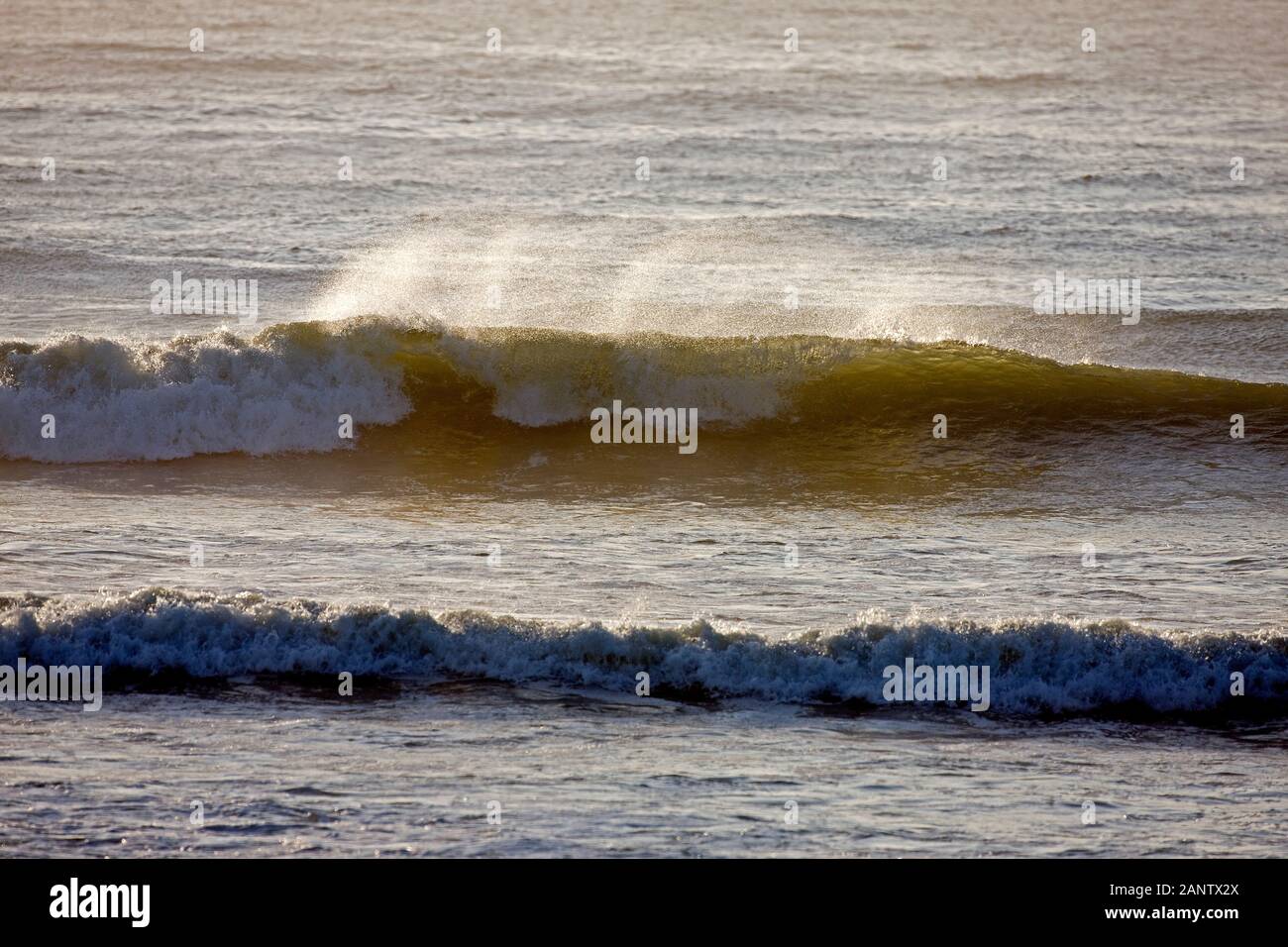 WAVES IN ATLANTIC OCEAN, CAPE CROSS IN NAMIBIA Stock Photo - Alamy