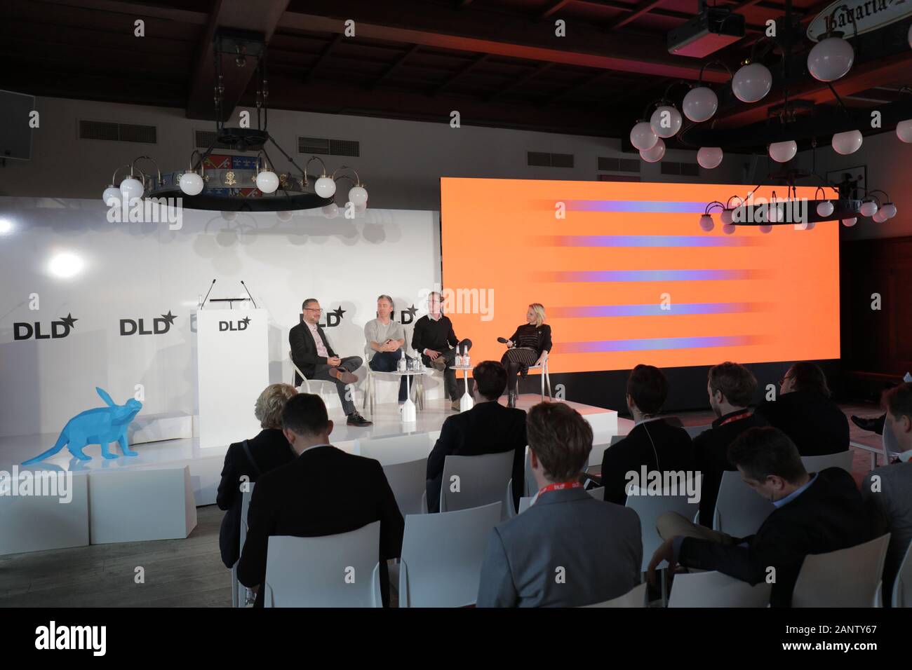 Munich, Germany. 19th Jan, 2020. (l-r) Ariel Cohen ( CEO and Co-Founder ...