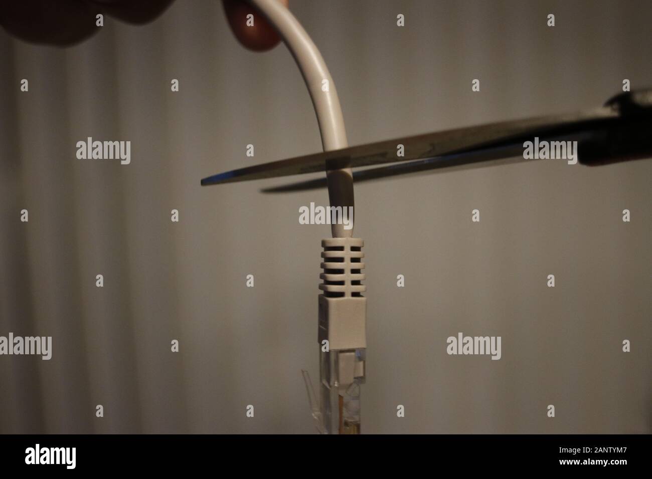 Cancel cable hi-res stock photography and images - Alamy