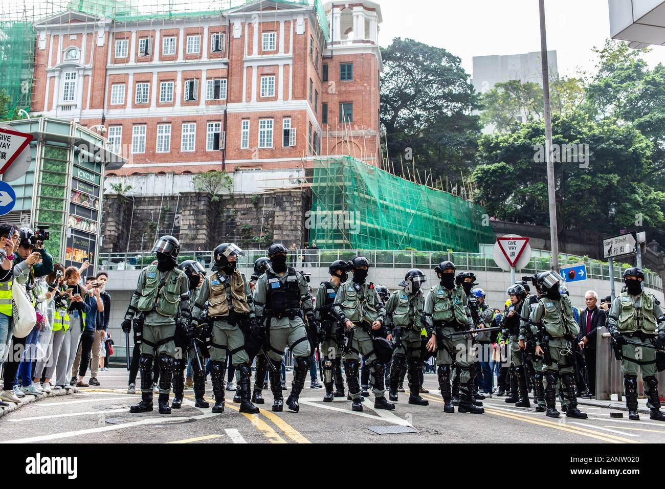 Protesting police officers arresting hi-res stock photography and ...