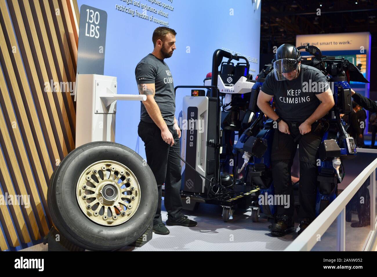 Battery powered exoskeleton hi-res stock photography and images - Alamy