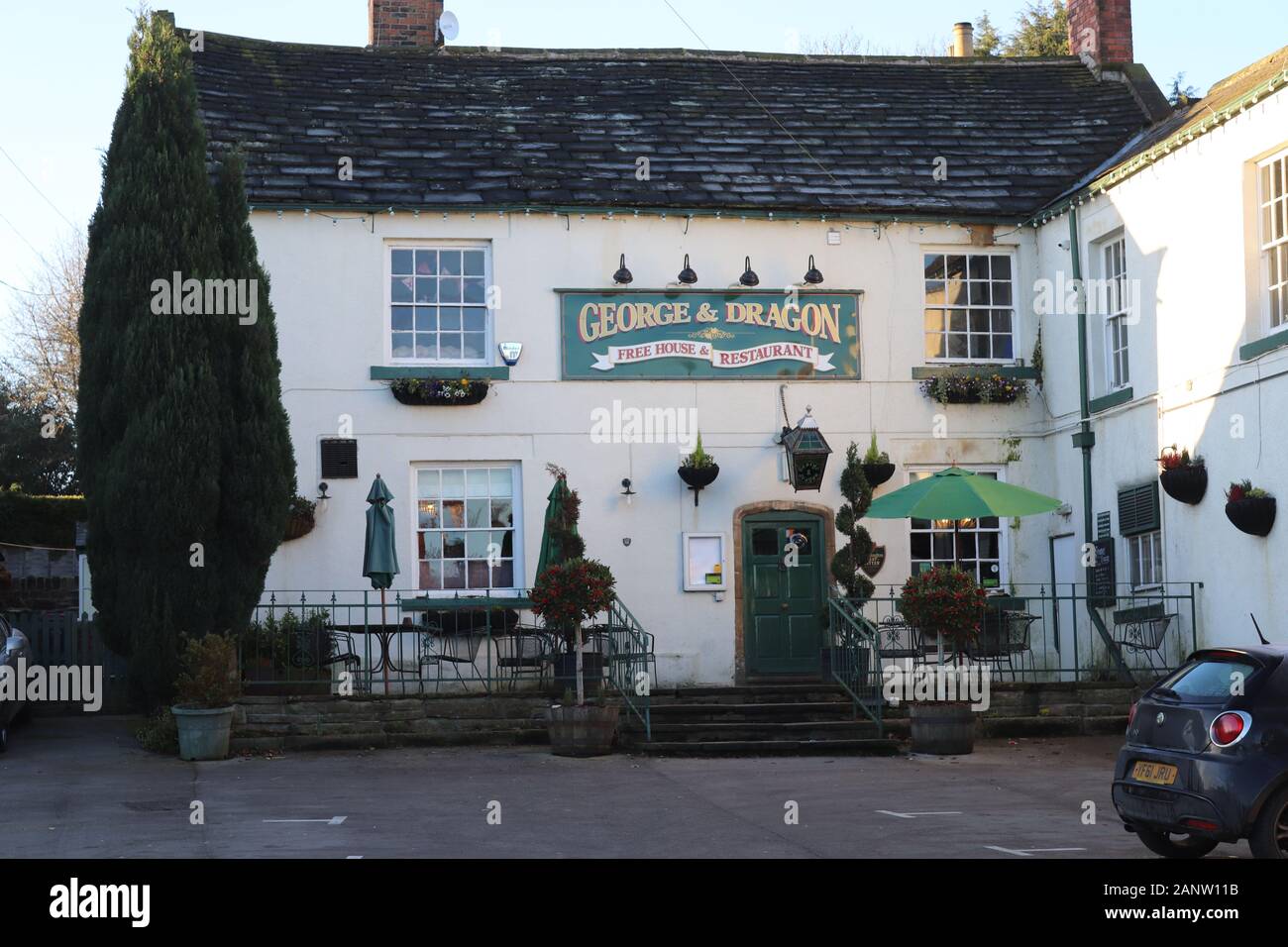 George & Dragon pub, Wentworth,Rotherham,England Stock Photo - Alamy