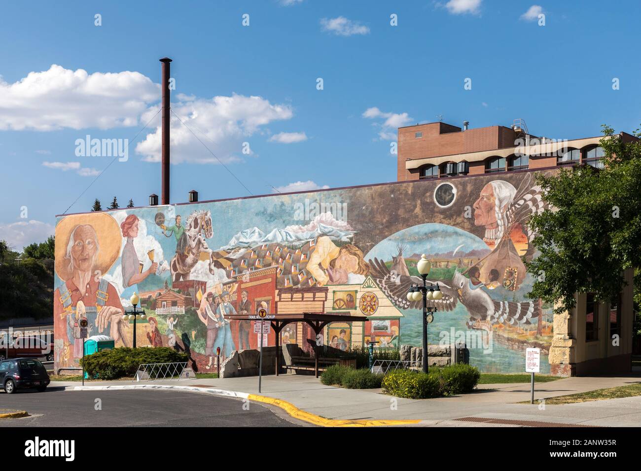 Helena montana and mural hi-res stock photography and images - Alamy