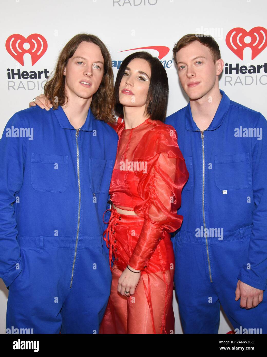January 18, 2020, Englewood, CA, USA: (L-R) Spencer Ernst, Chelsea Lee ...