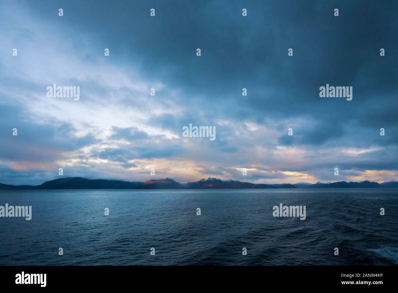 The island of Sørøya, Hasvik Municipality, Vest-Finnmark, Northern ...