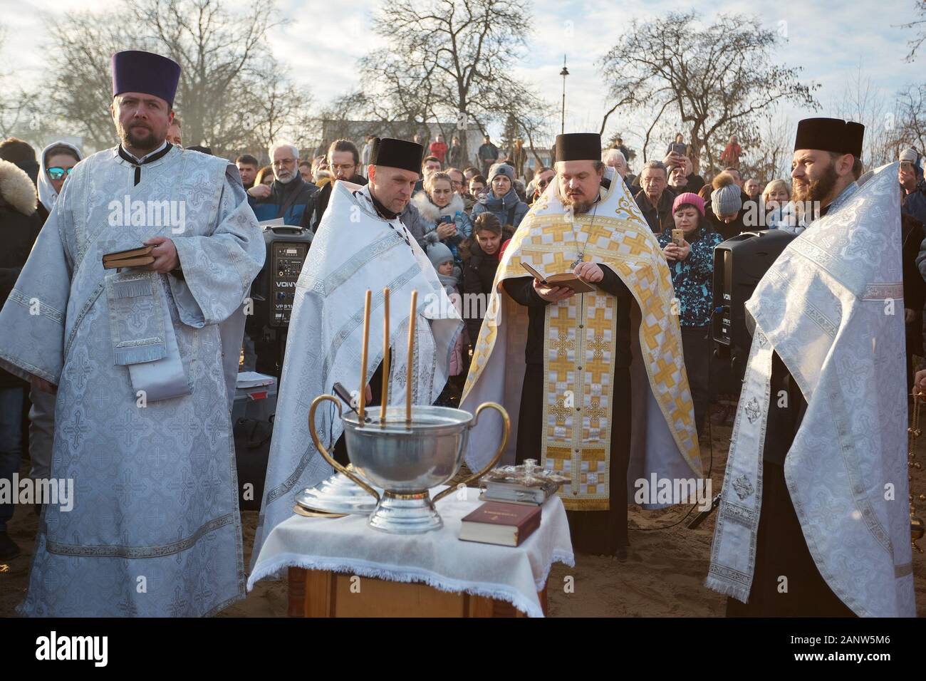 Warsaw, Mazovian, Poland. 19th Jan, 2020. The Orginal Day Of Baptism ...