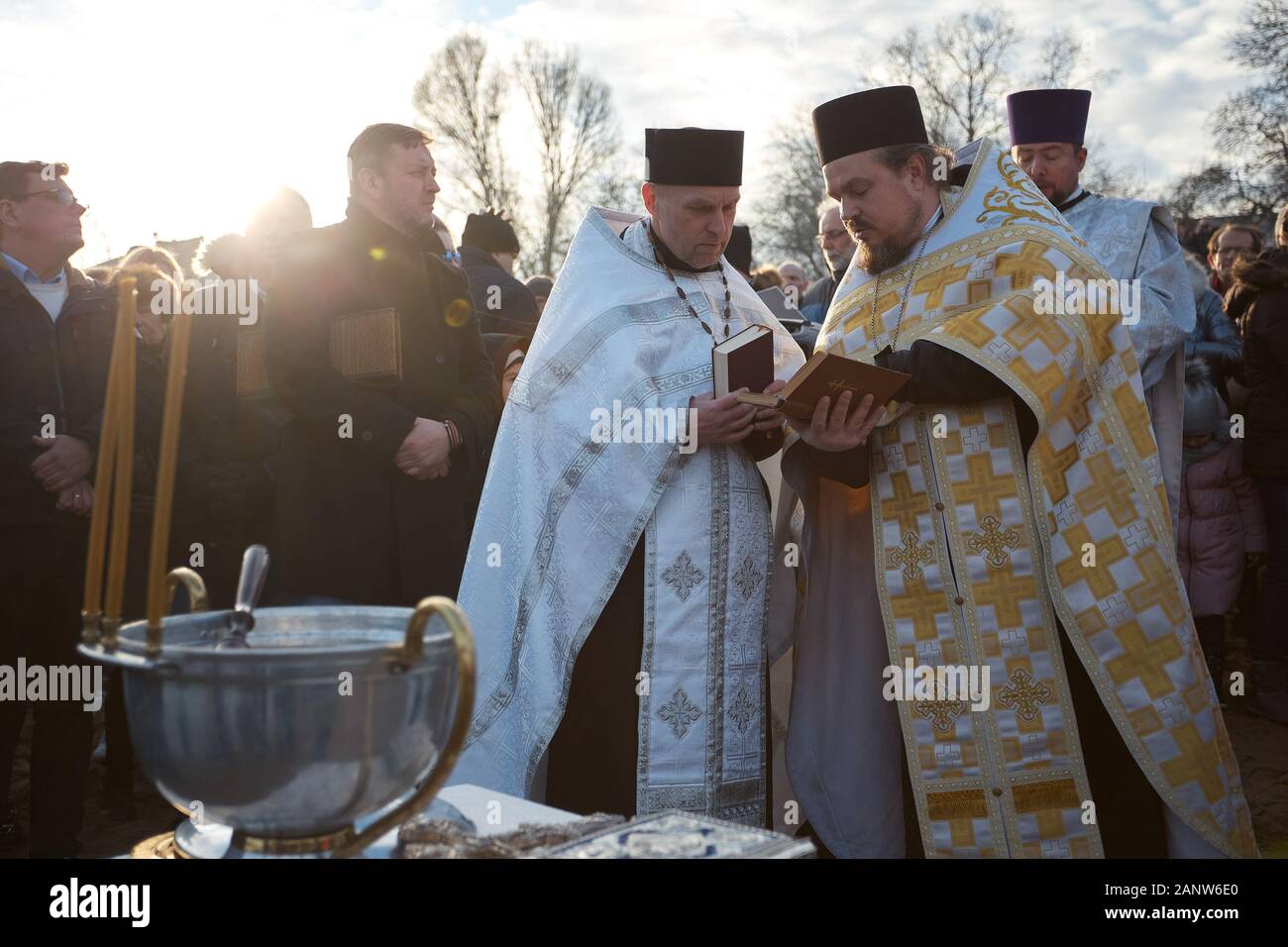Warsaw, Mazovian, Poland. 19th Jan, 2020. The Orginal Day Of Baptism ...