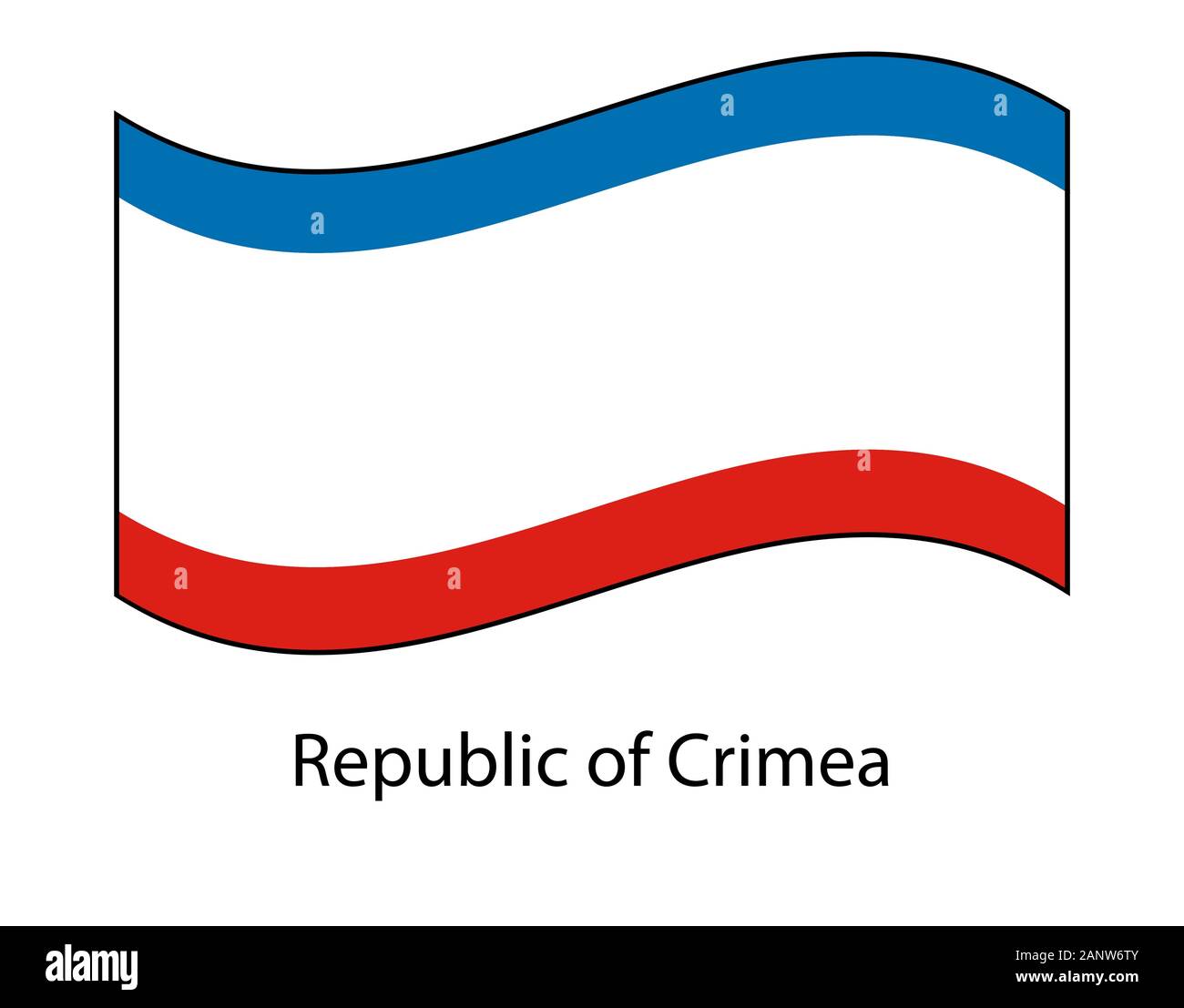Crimean flag Cut Out Stock Images & Pictures - Alamy