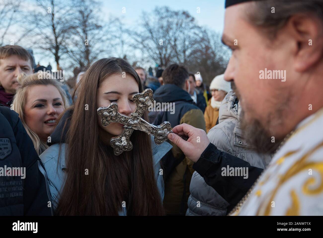Warsaw, Mazovian, Poland. 19th Jan, 2020. The Orginal Day Of Baptism ...