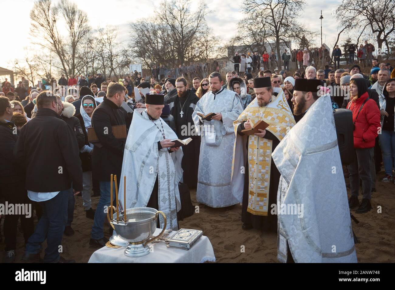 Warsaw, Mazovian, Poland. 19th Jan, 2020. The Orginal Day Of Baptism ...