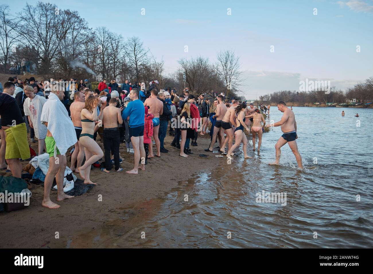 Warsaw, Mazovian, Poland. 19th Jan, 2020. The Orginal Day Of Baptism ...