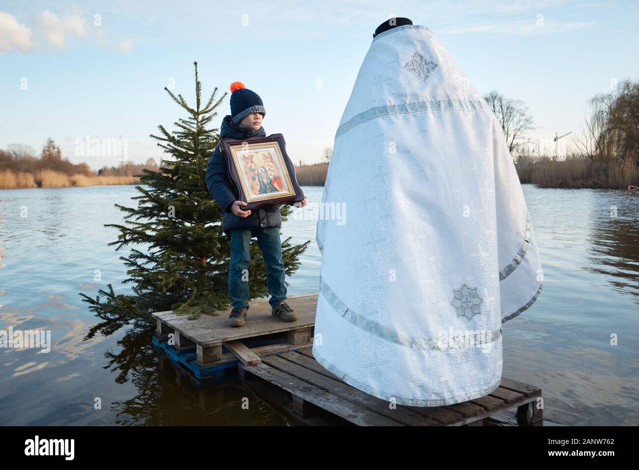 Warsaw, Mazovian, Poland. 19th Jan, 2020. The Orginal Day Of Baptism ...
