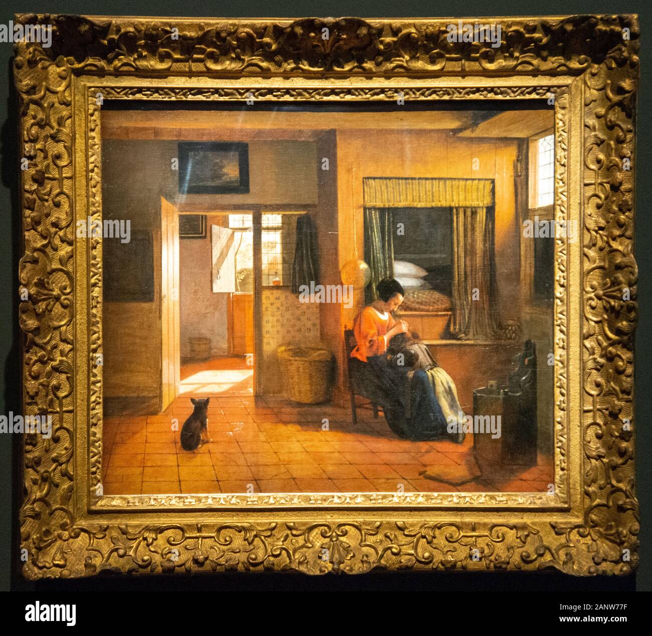 'a mother delousing the Childs hair (known as a mothers duty)' by ...