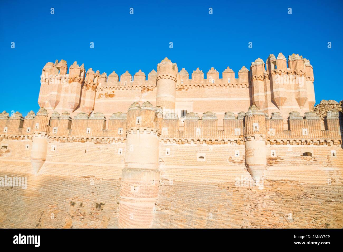 Coca castle castile leon spain hi-res stock photography and images - Alamy