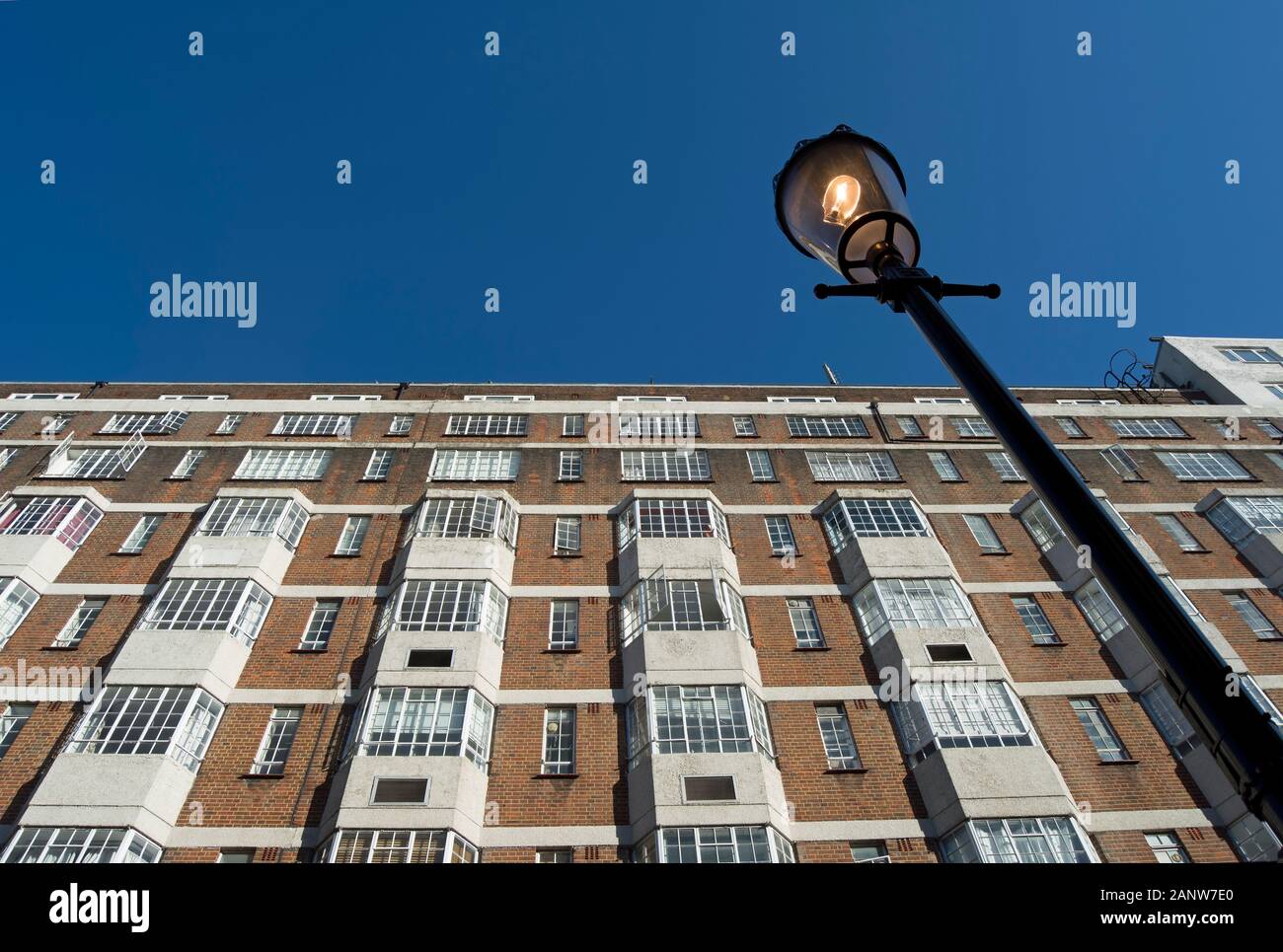 exterior of chelsea cloisters, a serviced apartment block in chelsea ...