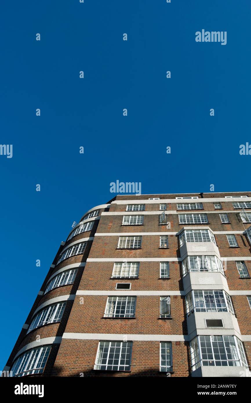 exterior of chelsea cloisters, a serviced apartment block in chelsea ...