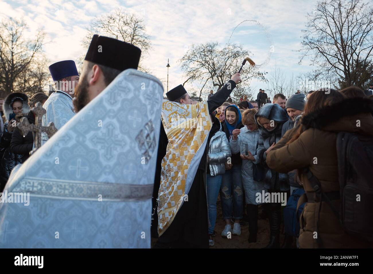 Warsaw, Mazovian, Poland. 19th Jan, 2020. The Orginal Day Of Baptism ...