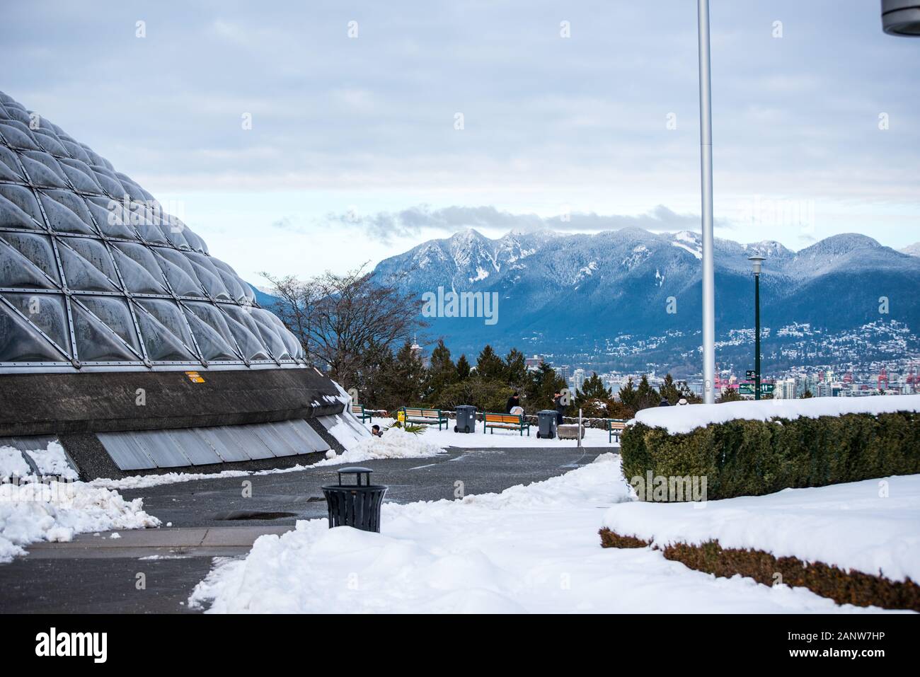 Snow in Vancouver Stock Photo - Alamy