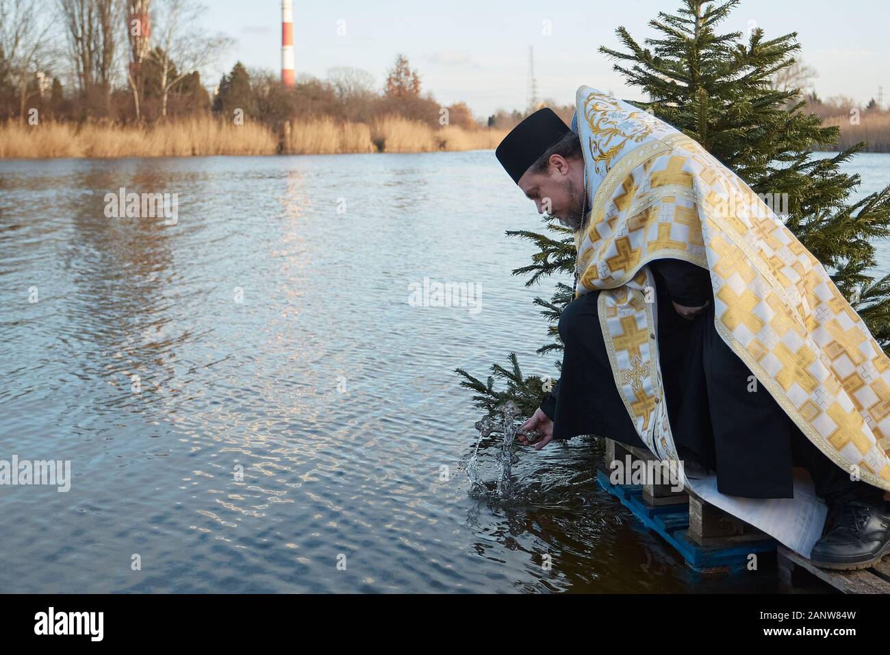 Warsaw, Mazovian, Poland. 19th Jan, 2020. The Orginal Day Of Baptism ...