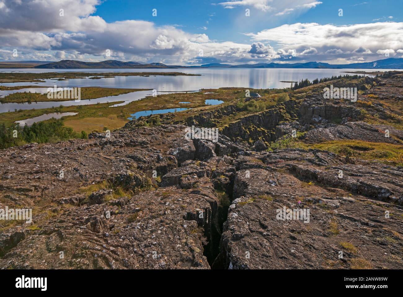Iceland rift valley hi-res stock photography and images - Alamy