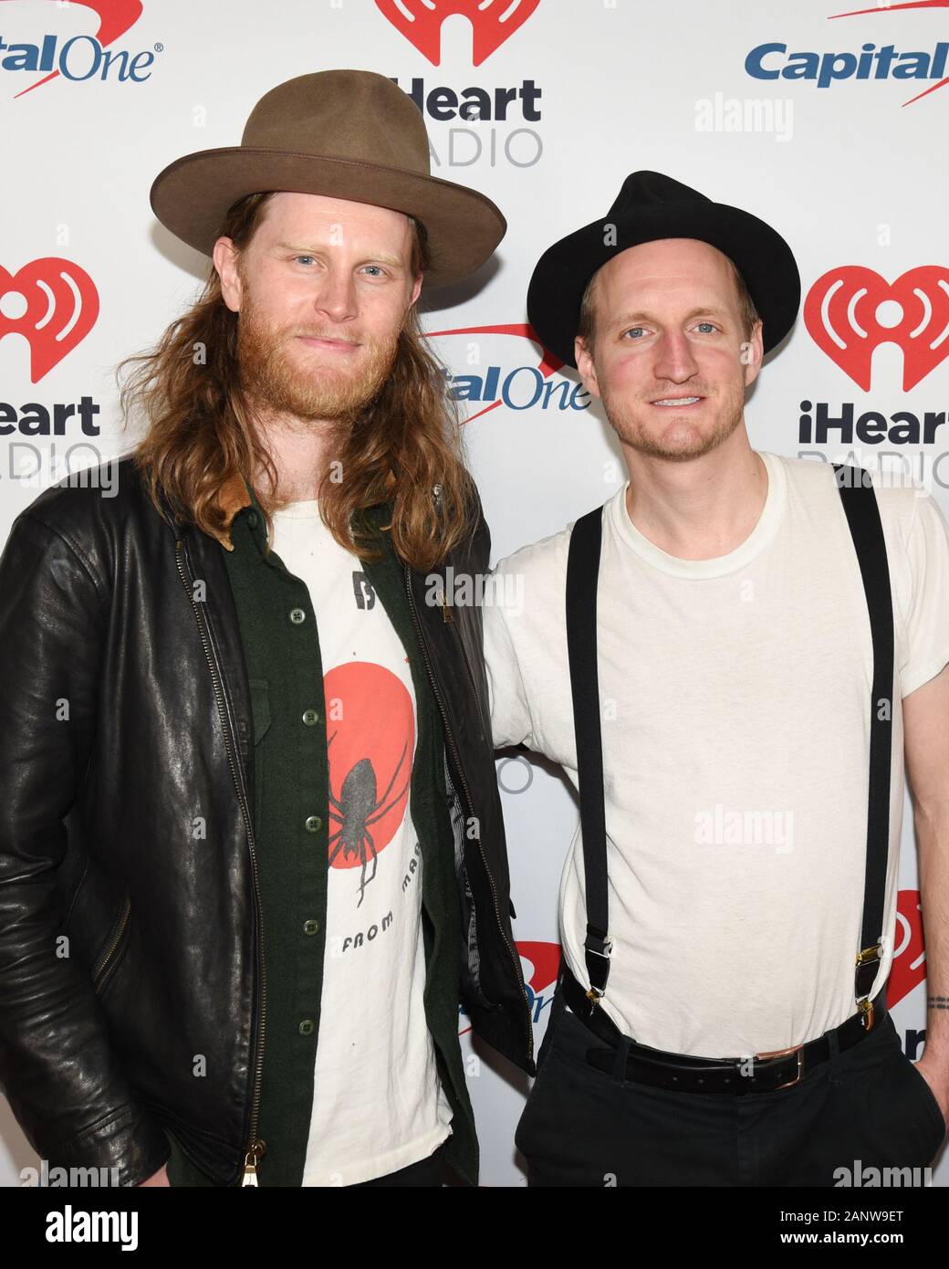 18 January 2020 - Hollywood, California - Wesley Schultz, Jeremiah ...