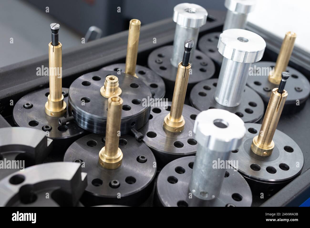 close shot of metal preparations of metal products Stock Photo - Alamy
