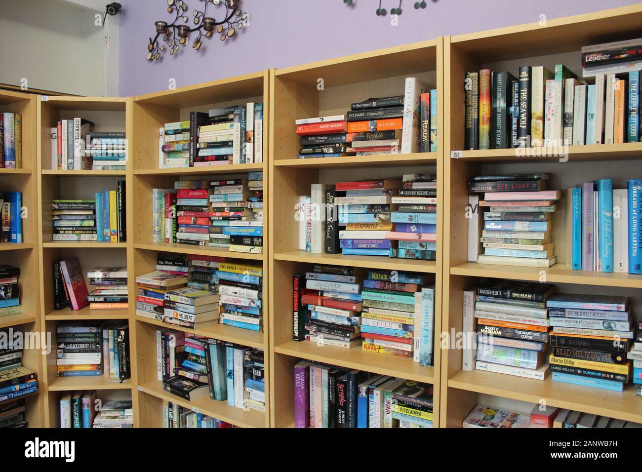 Collection of Books Stock Photo - Alamy