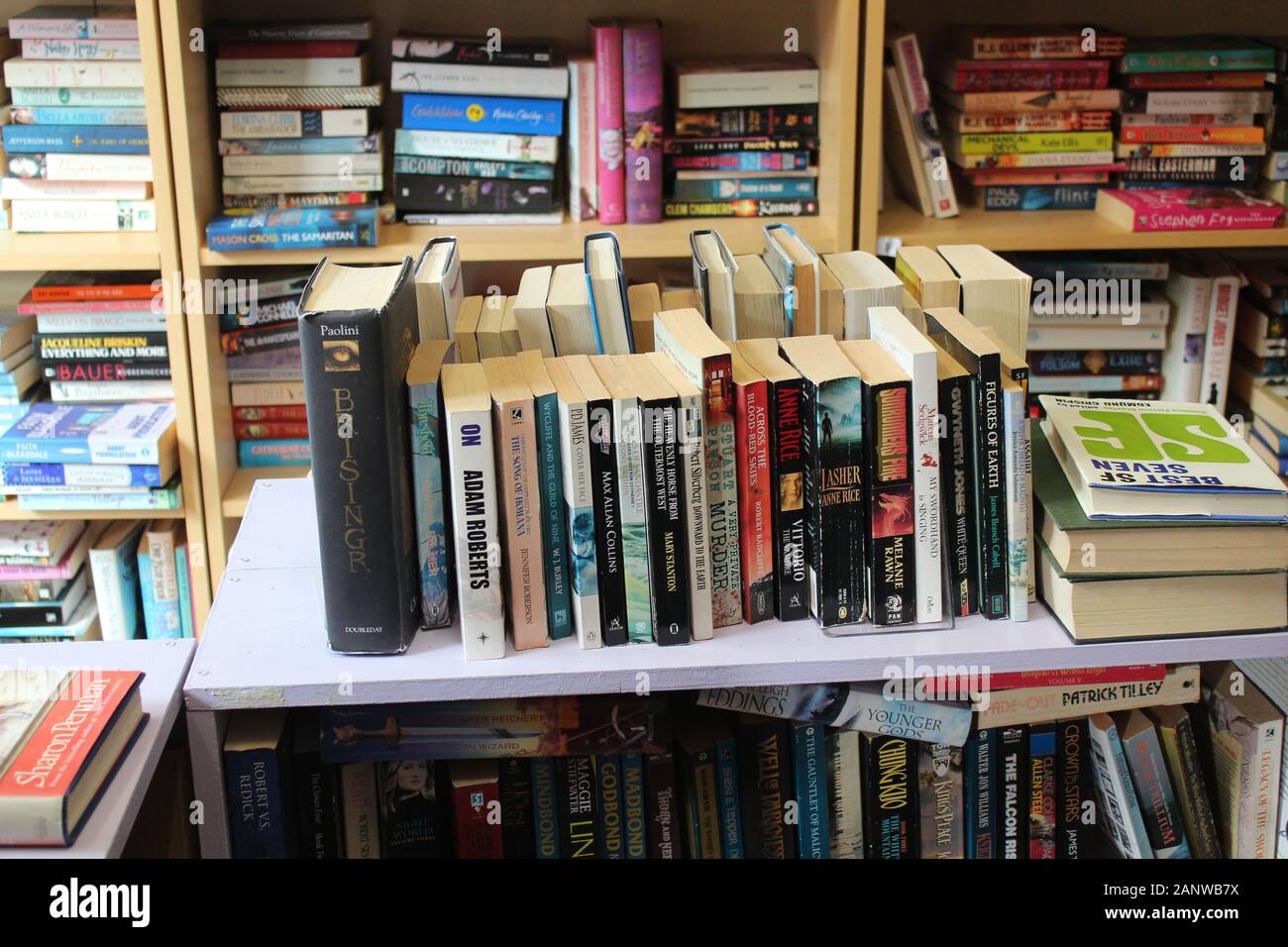 Collection of Books Stock Photo - Alamy