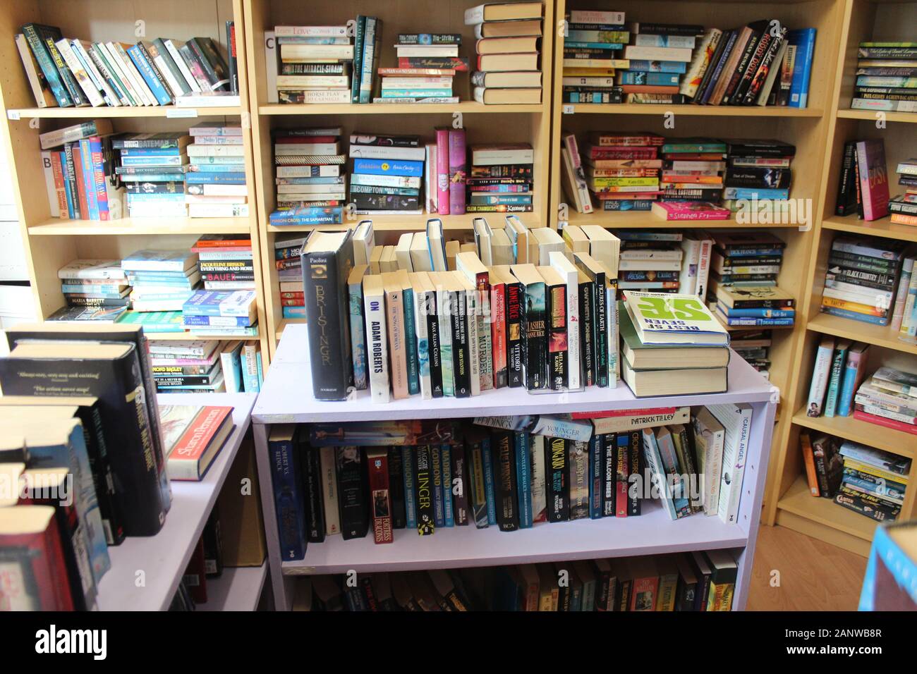 Collection of Books Stock Photo - Alamy