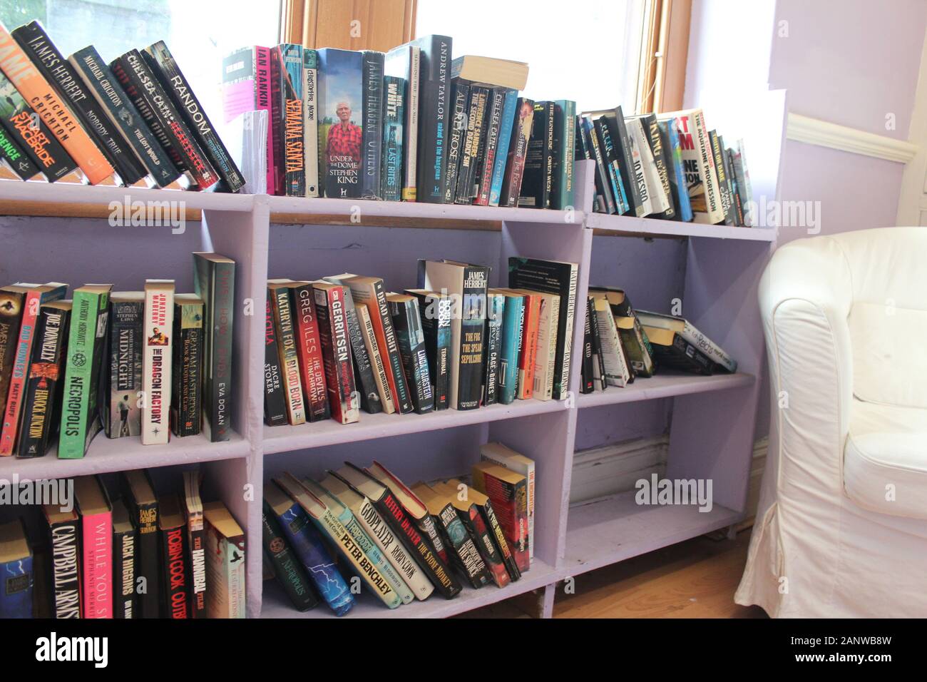 Collection of Books Stock Photo - Alamy