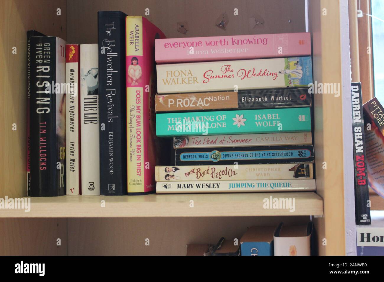 Collection of Books Stock Photo - Alamy