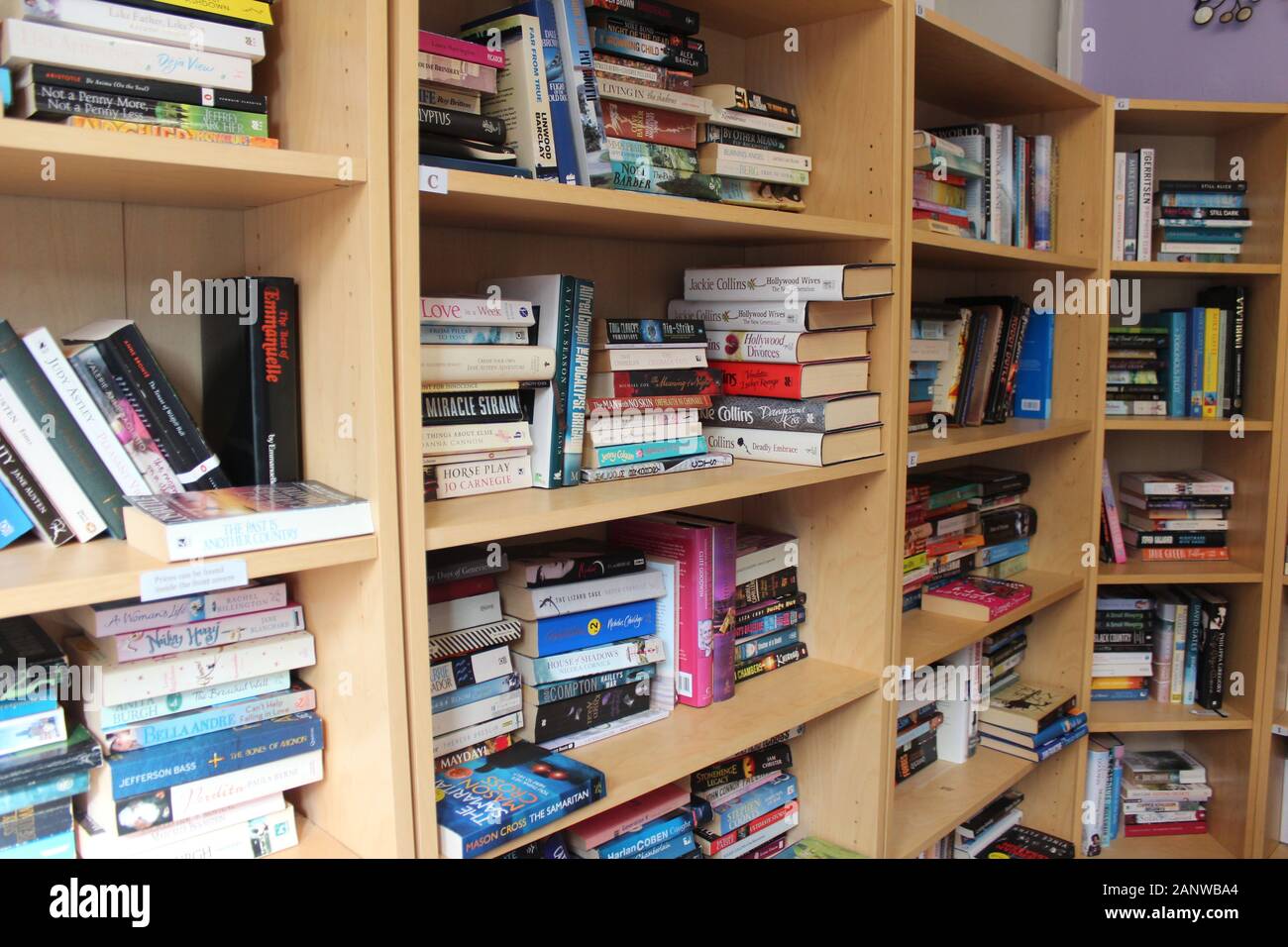 Collection of Books Stock Photo - Alamy