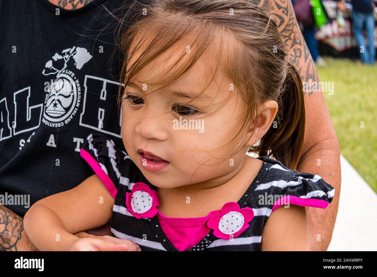 Lana‘i Pineapple Festival: Keiki (child Stock Photo - Alamy
