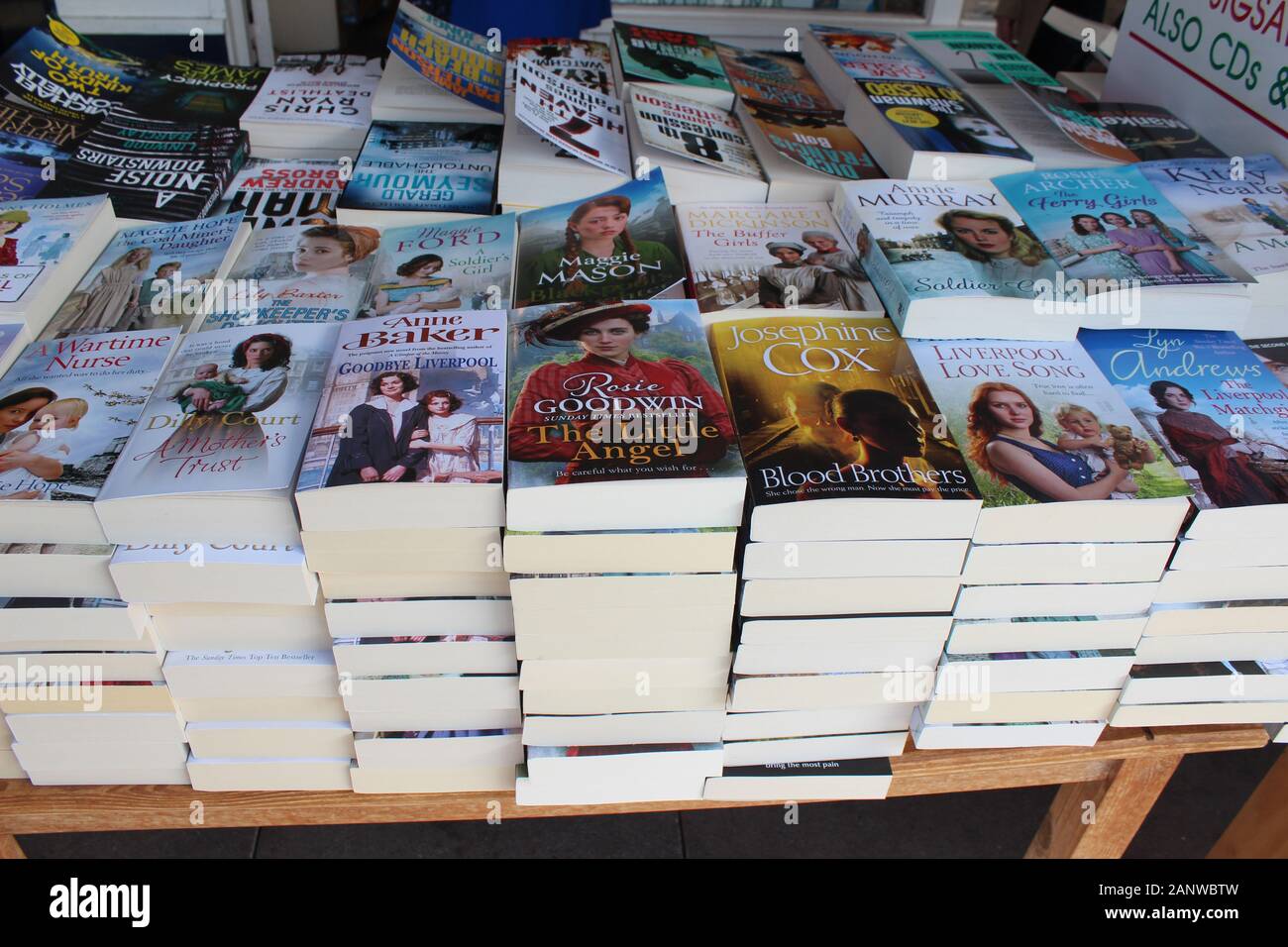 Collection of Books Stock Photo - Alamy