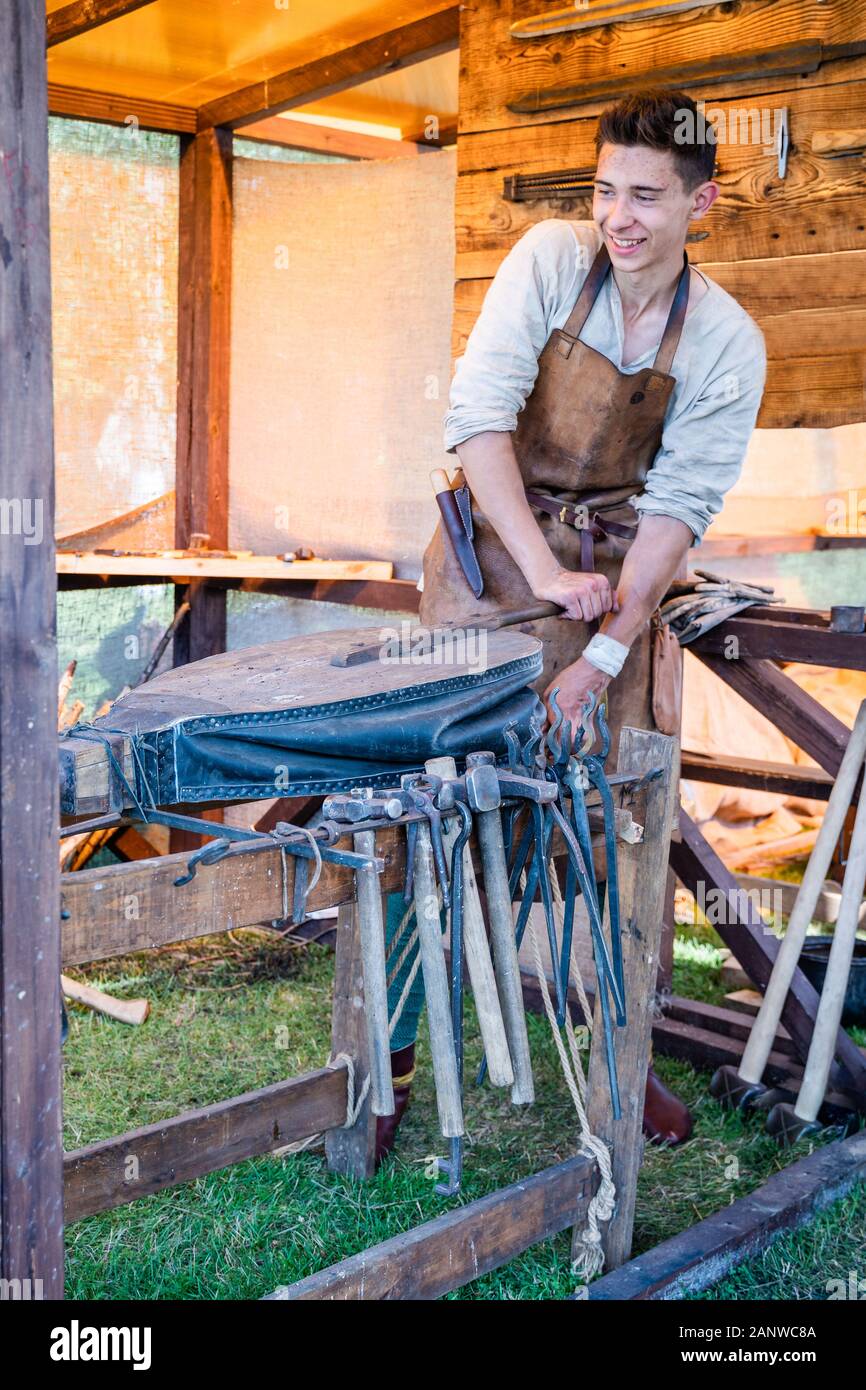 Blacksmith Bellows High Resolution Stock Photography and Images - Alamy