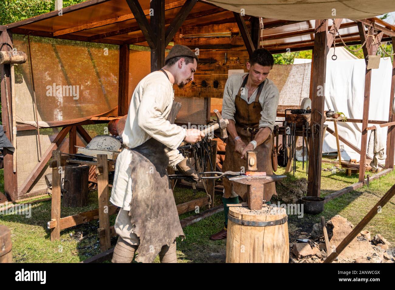 Open air forge hi-res stock photography and images - Alamy