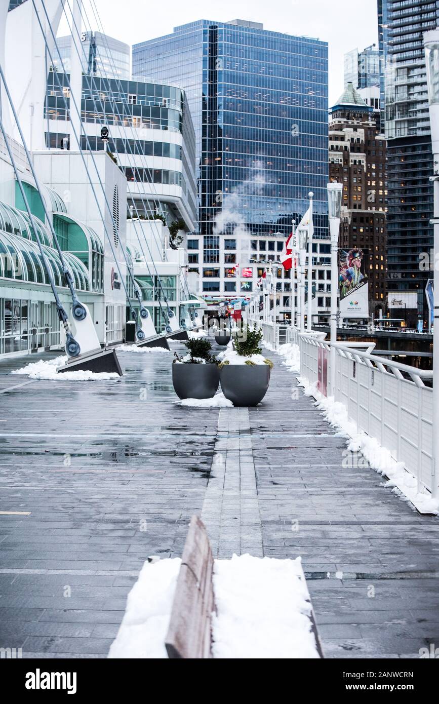 Snow in Vancouver Stock Photo - Alamy