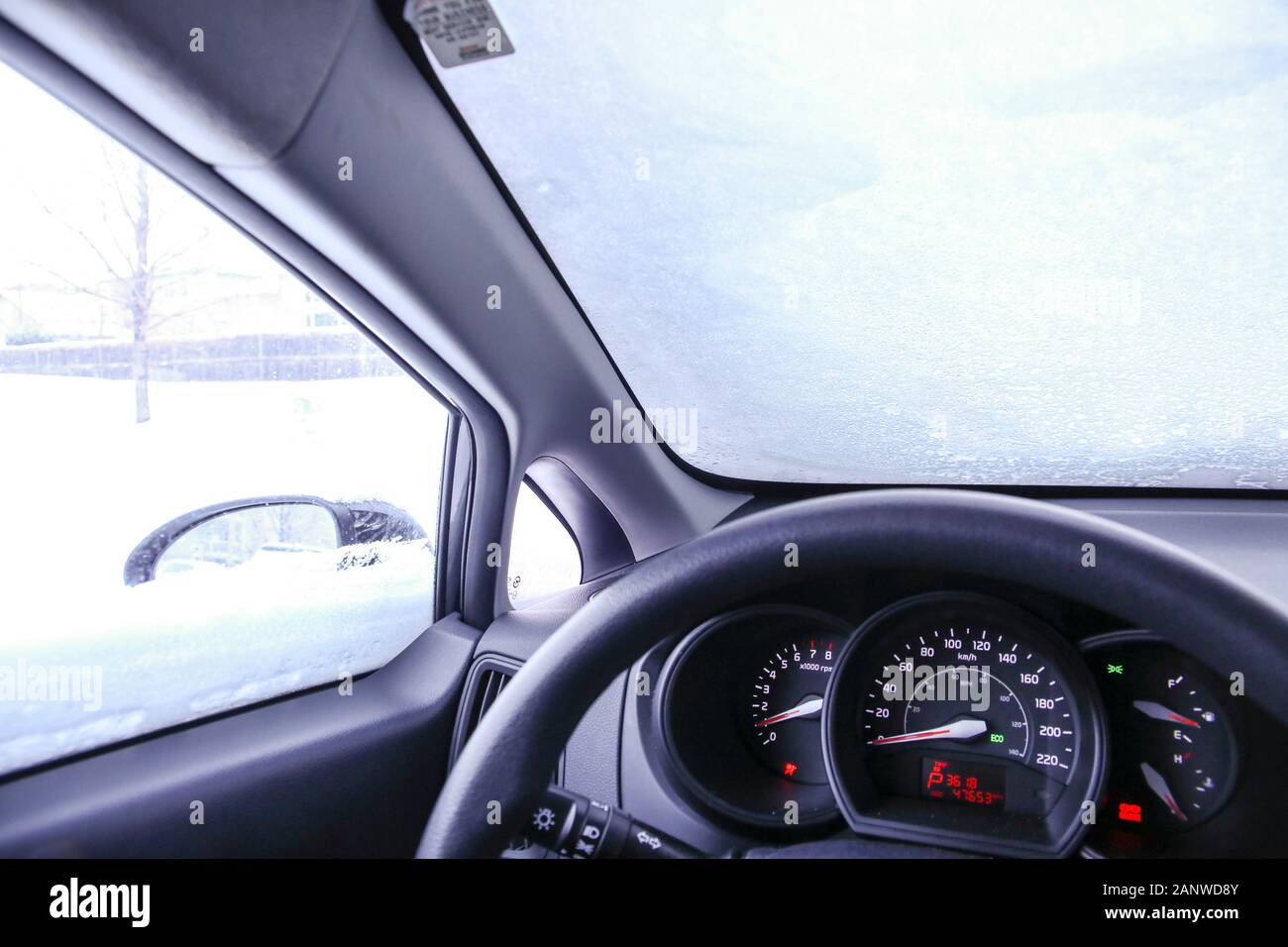 Inside car view hi-res stock photography and images - Alamy